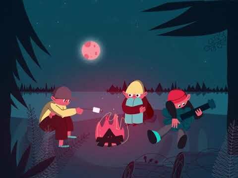 ArtStation - Camping Fire animation