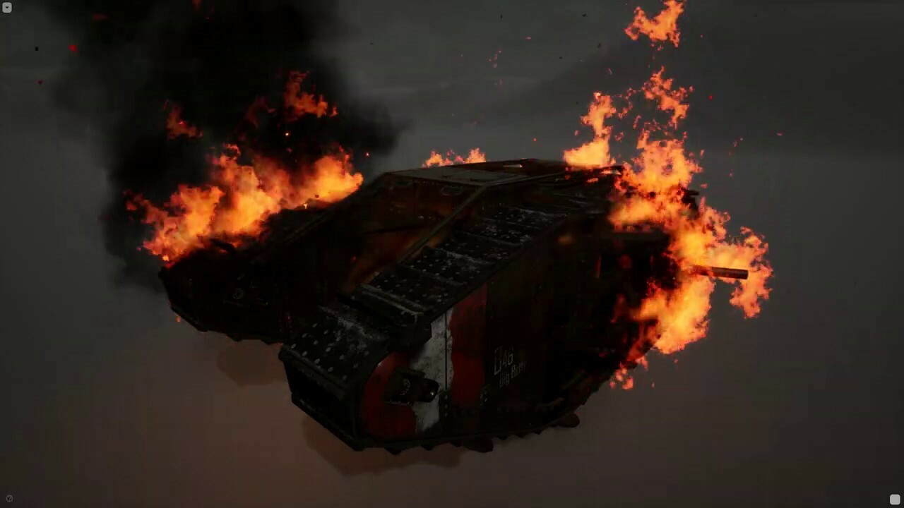 ArtStation - Tank Fire