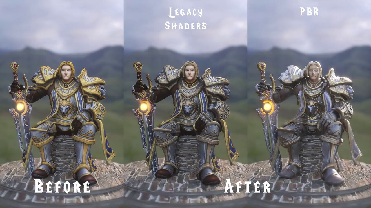 ArtStation - Warcraft: Anduin Wrynn Retexture