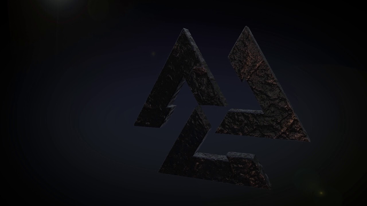 ArtStation - Valknut Logo Title