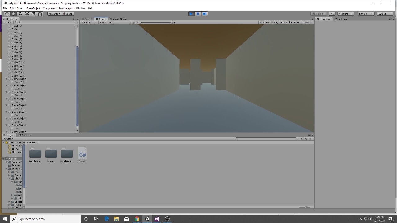 ArtStation - Scripting Practice