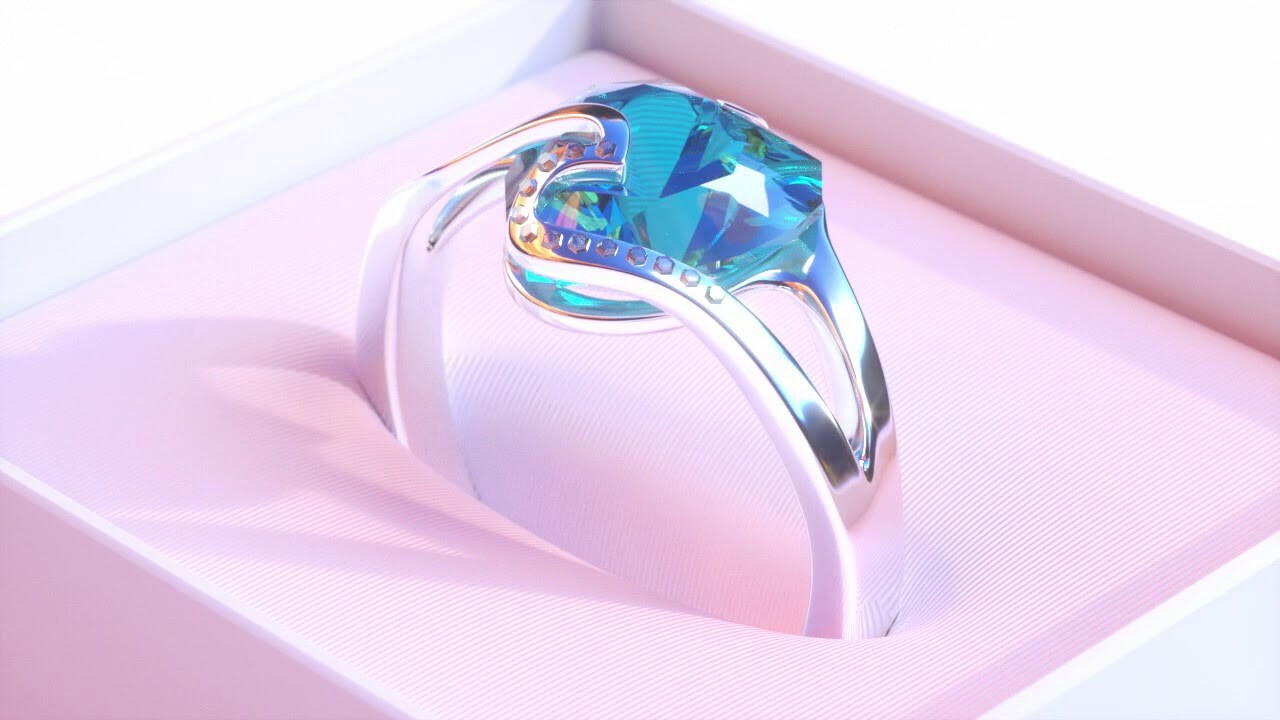 ArtStation - Ring animation - material transition