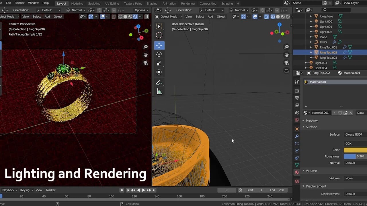 ArtStation - Lighting and Rendering in Blender