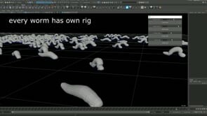 ArtStation - worms crowd simulation tool