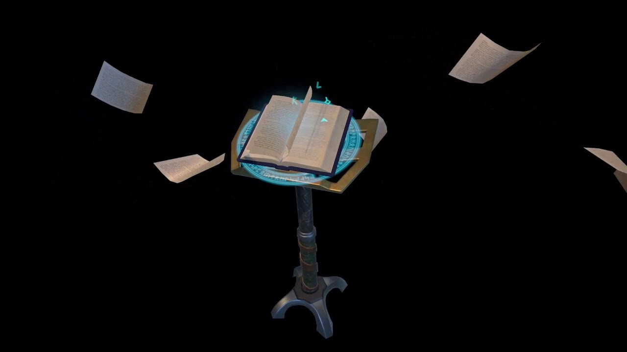 ArtStation - Magic Book Animation