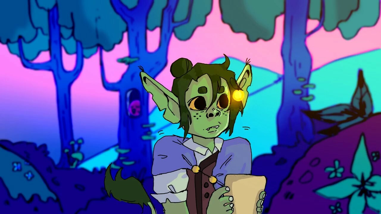 ArtStation - Goblin girl animation