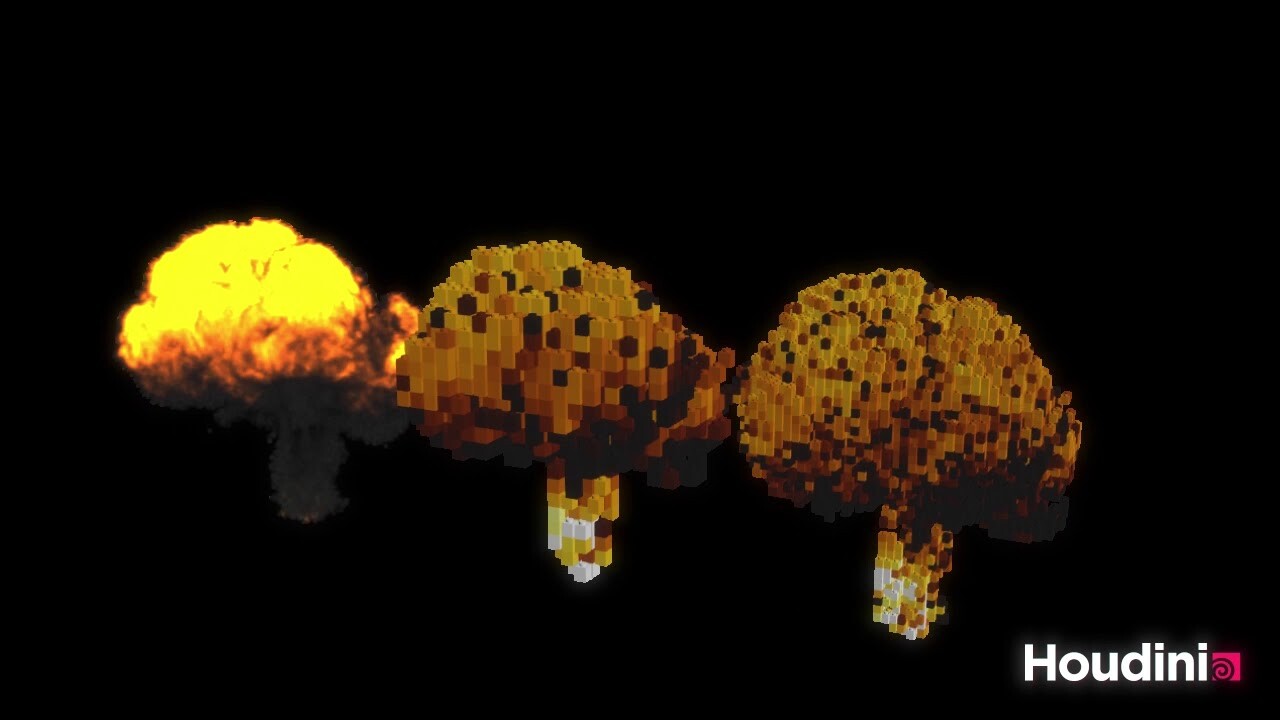 ArtStation - Lego Explosion