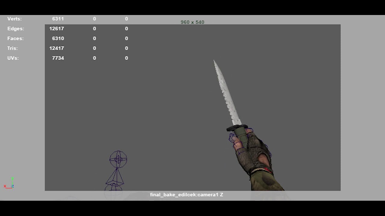 ArtStation - Animations: Stabbing and Playing with dagger.