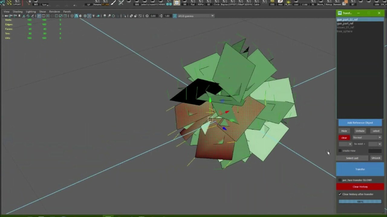 ArtStation - Maya Transfer Attributes Tool