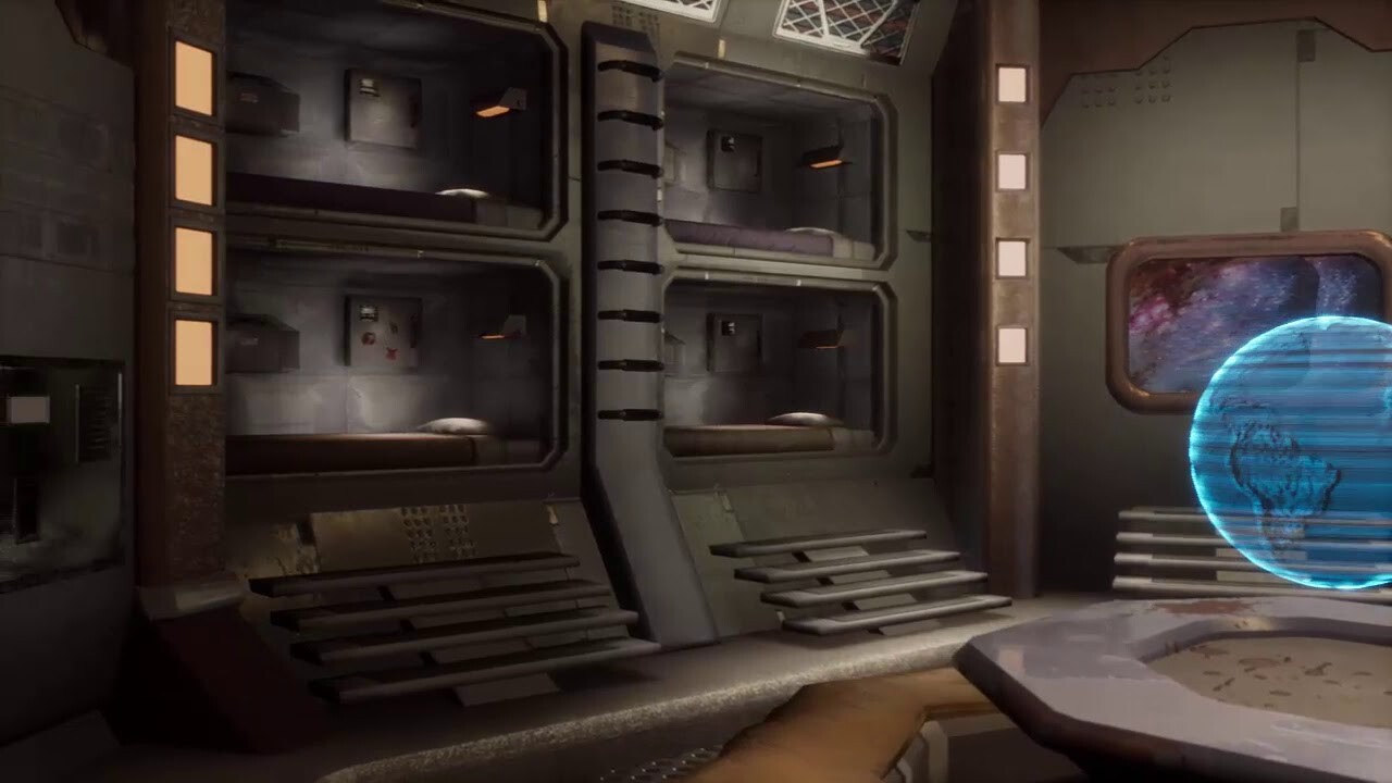 ArtStation - Sci Fi Room