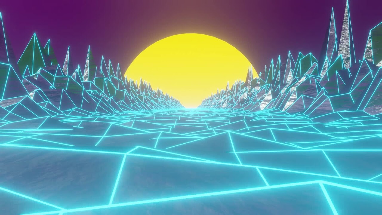 ArtStation - Retrowave Loop