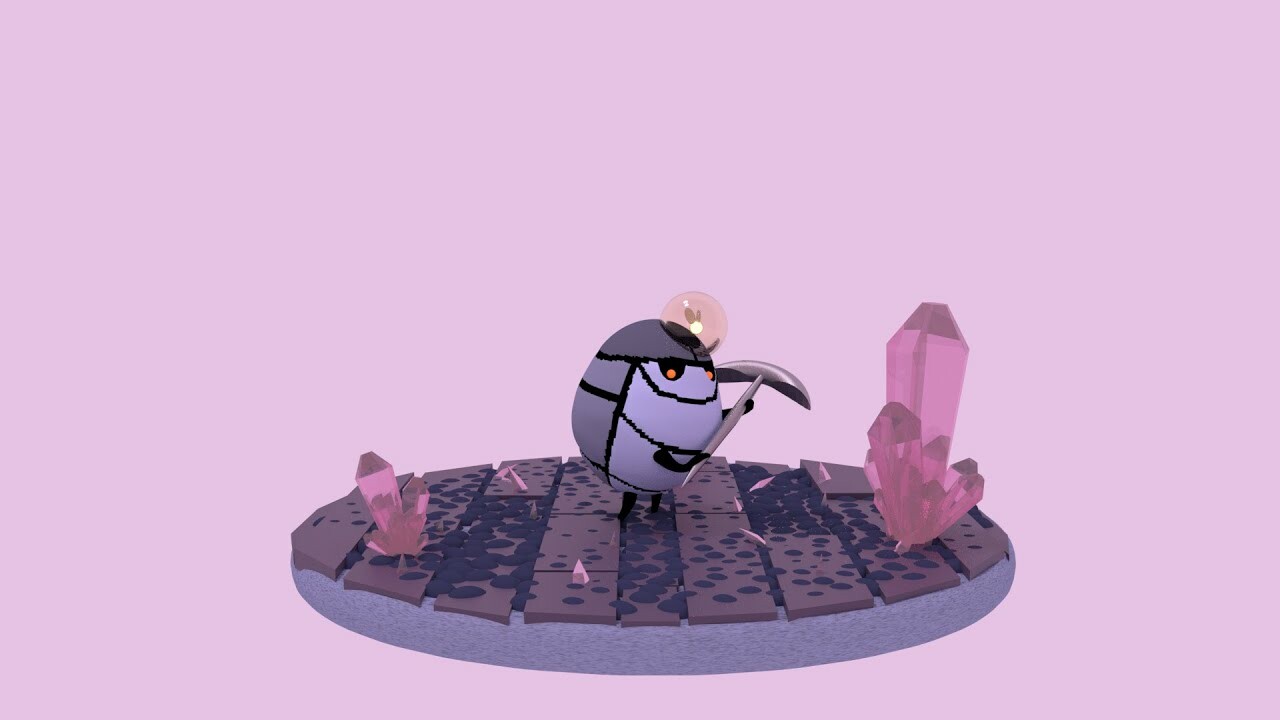 ArtStation - Hollow Knight #85 - Husk Miner