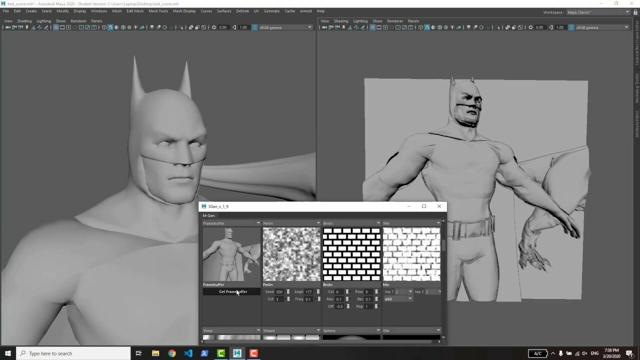 ArtStation - Frame Buffer Modifier in Autodesk Maya