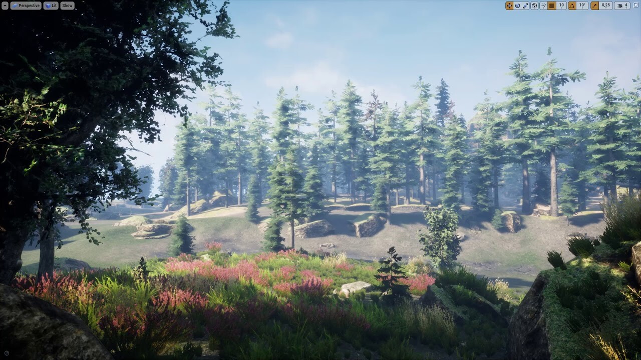 ArtStation - Universal Foliage Shader | Non-PivotPainter