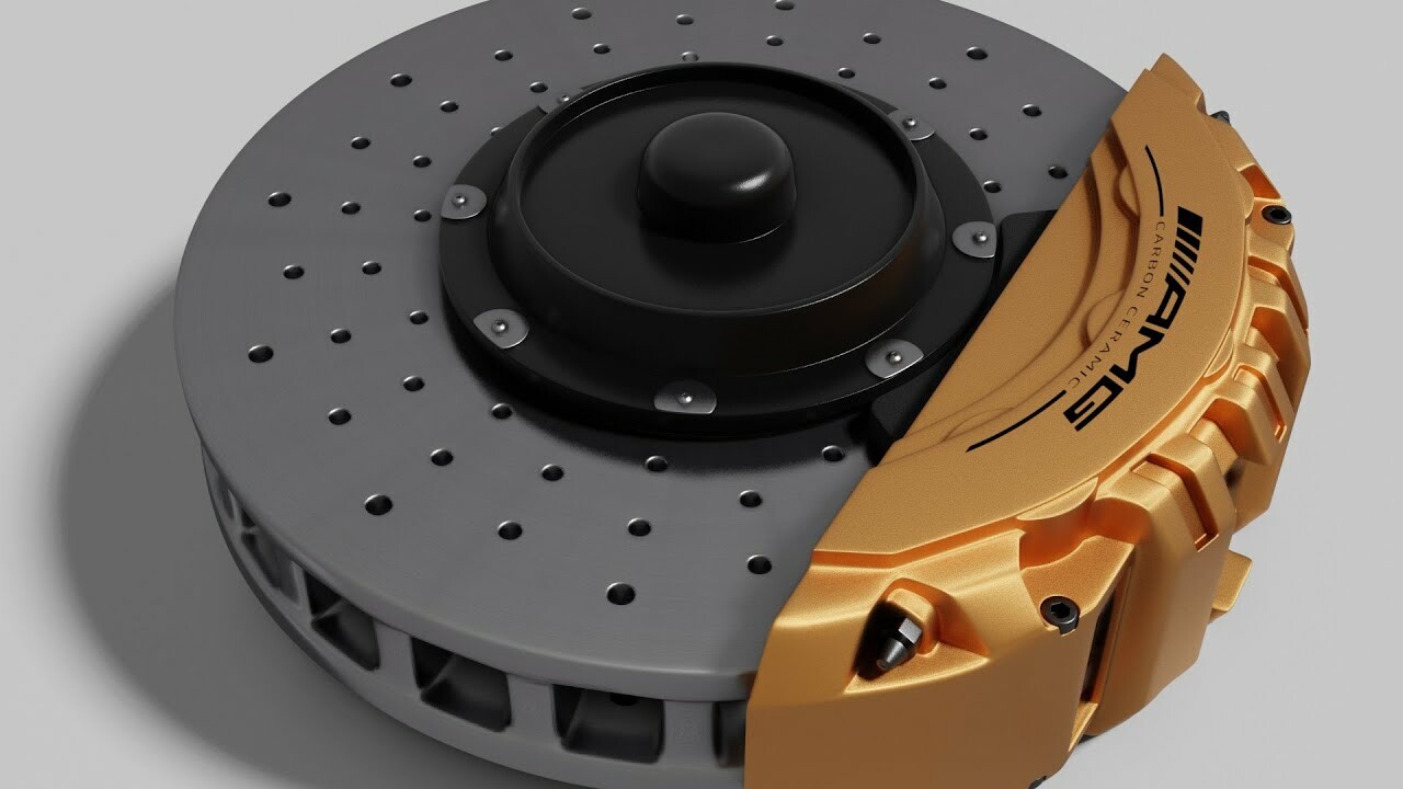 ArtStation - Disk brake texturing overview