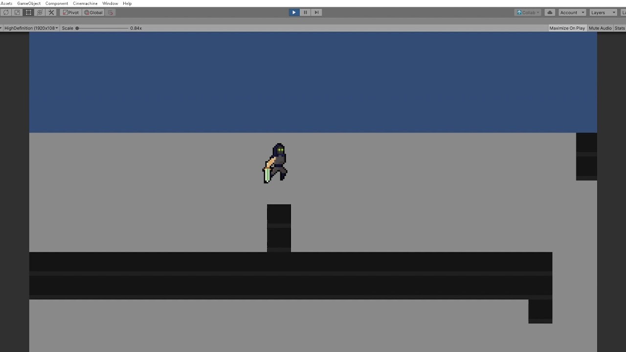 Peter Siri - My Hobby Project w/ Guidance from Bardent's 2d Platformer Controller Tutorial Playlist