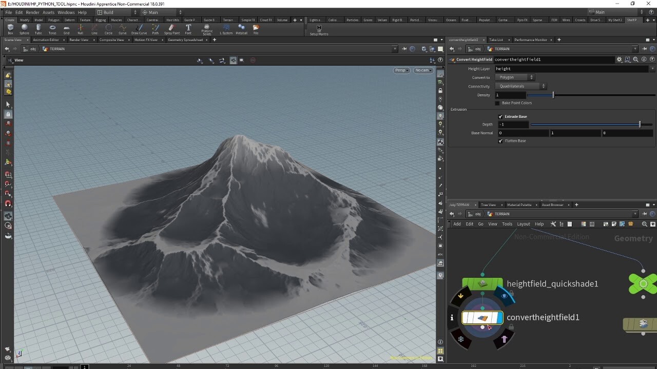 ArtStation - HOUDINI HEIGHTFIELD SETUP (mantra)