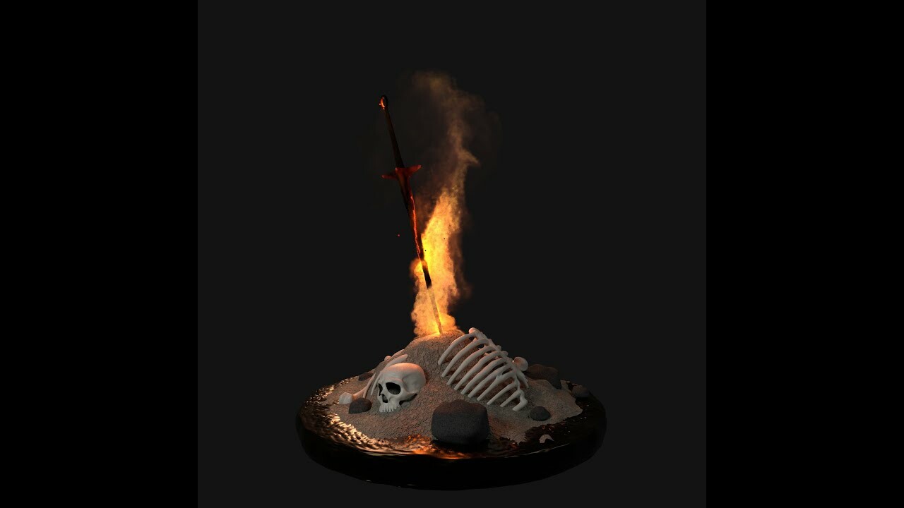 ArtStation - Dark Souls: Bonfire