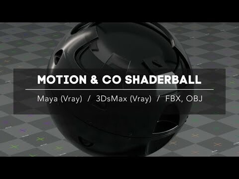 ArtStation - FREE MotionAndCo Shader Ball