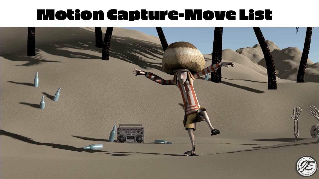 ArtStation - Motion Capture Character Move List