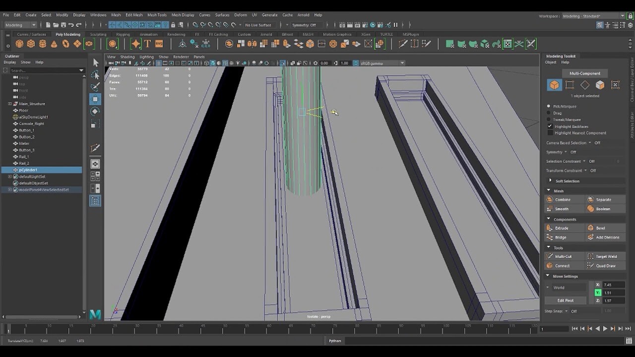 ArtStation - Maya Modeling Process