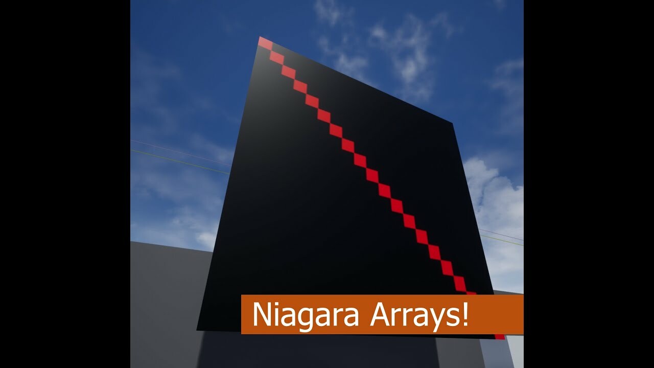 ArtStation - UE4 Niagara Tutorial Series Part 5: Niagara Arrays