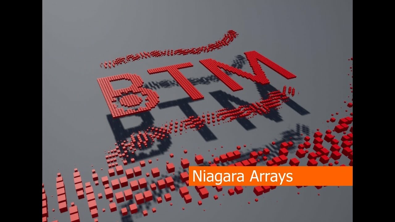 ArtStation - UE4 Niagara Tutorial Series Part 6: Niagara Arrays Continued