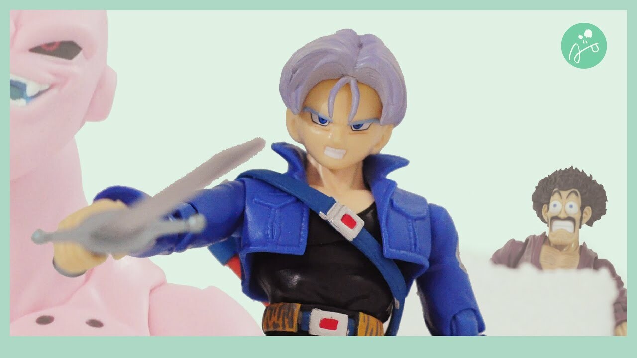 ArtStation - Trunks VS Majin Buu 【1-3】Dragon Ball stop motion 特南克斯VS ...