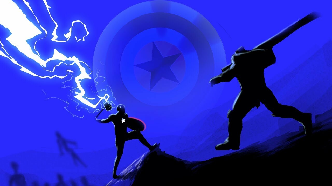 ArtStation - Captain America (Animated)