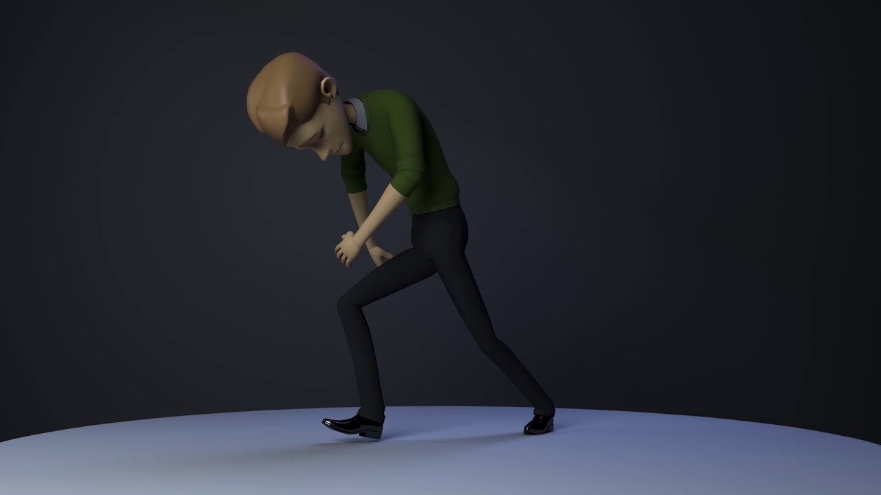 Tanner LaForce - Sad Walk Cycle