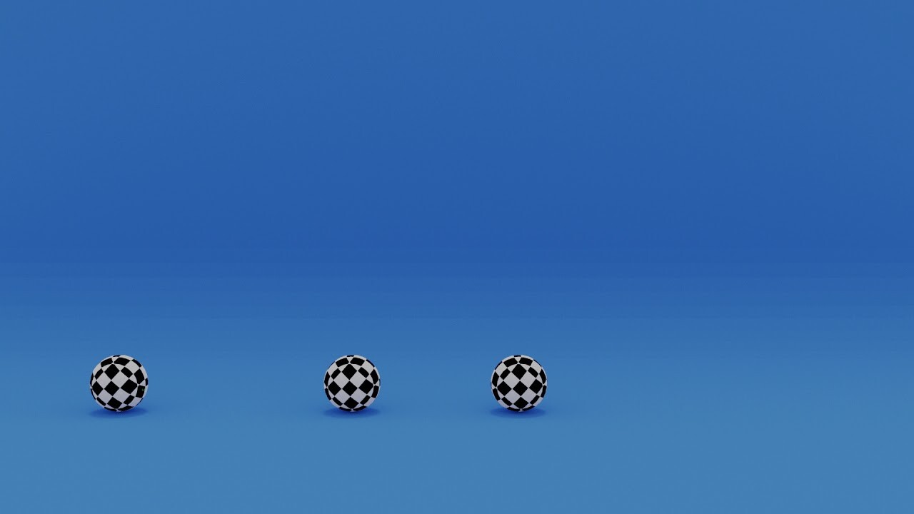 ArtStation - Balls rolling animation