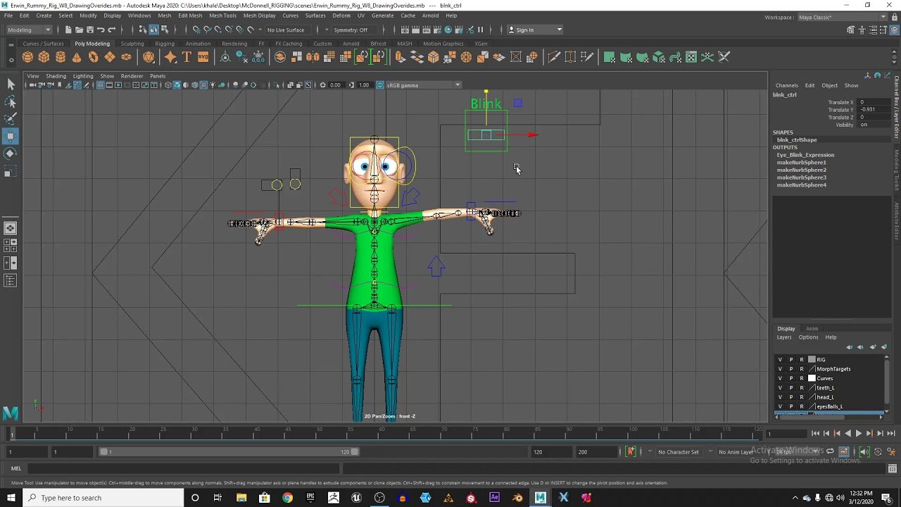 ArtStation - Full Character RIG