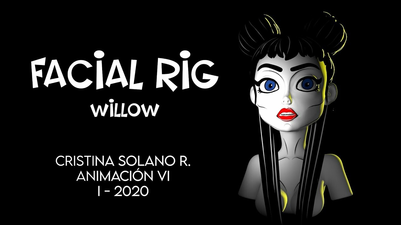 ArtStation - Facial Rig | Expressions, Lip Sync and Demo Rig