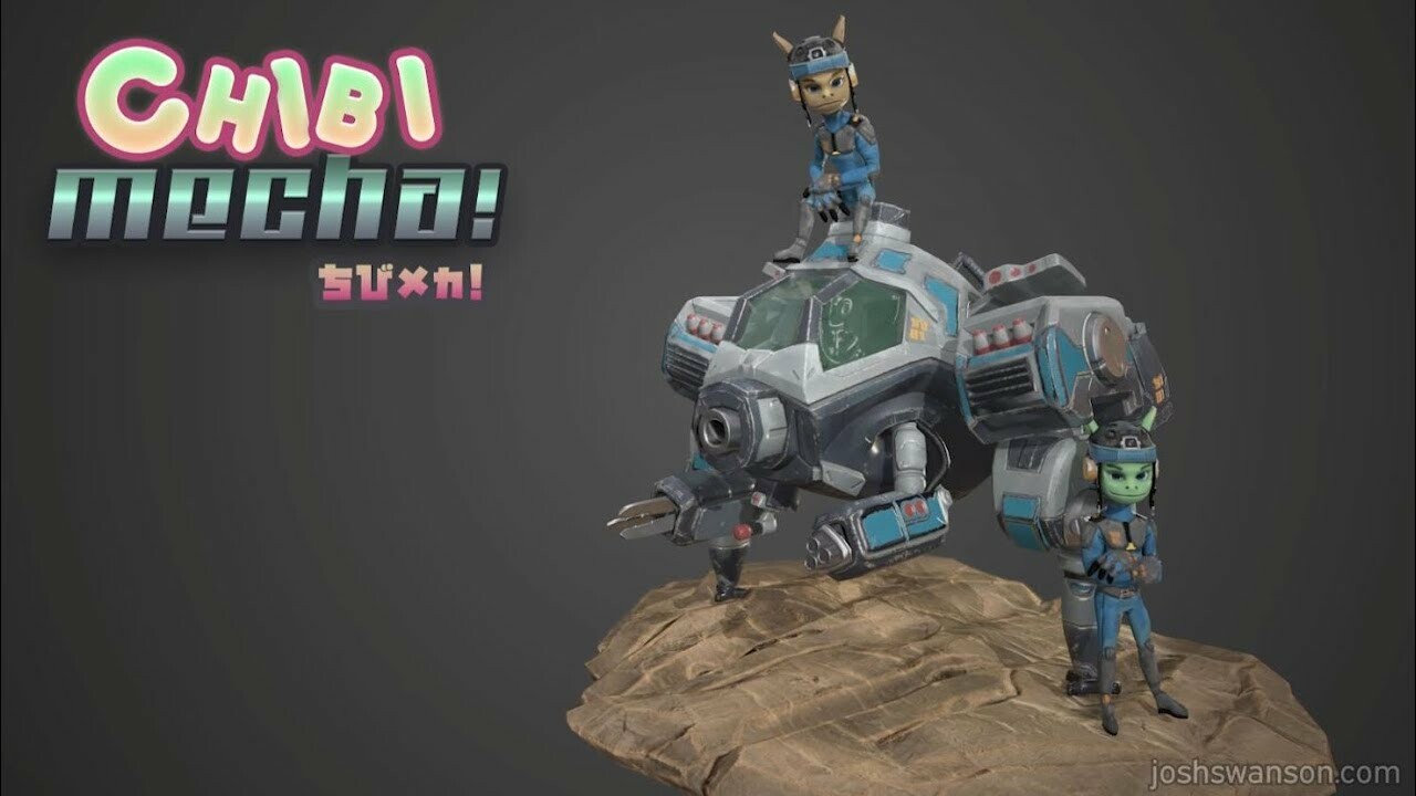 ArtStation - Chibi Mecha!