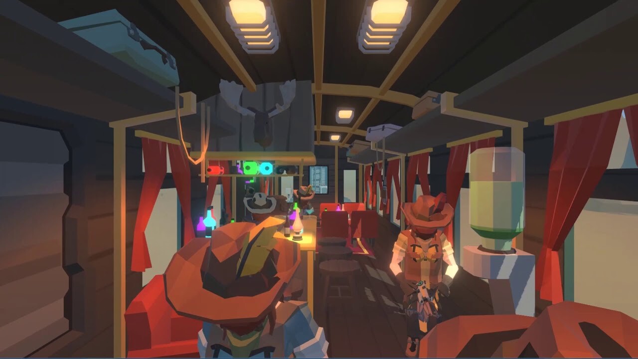 ArtStation - KIN: Dead Mans Hand - Train level fly through