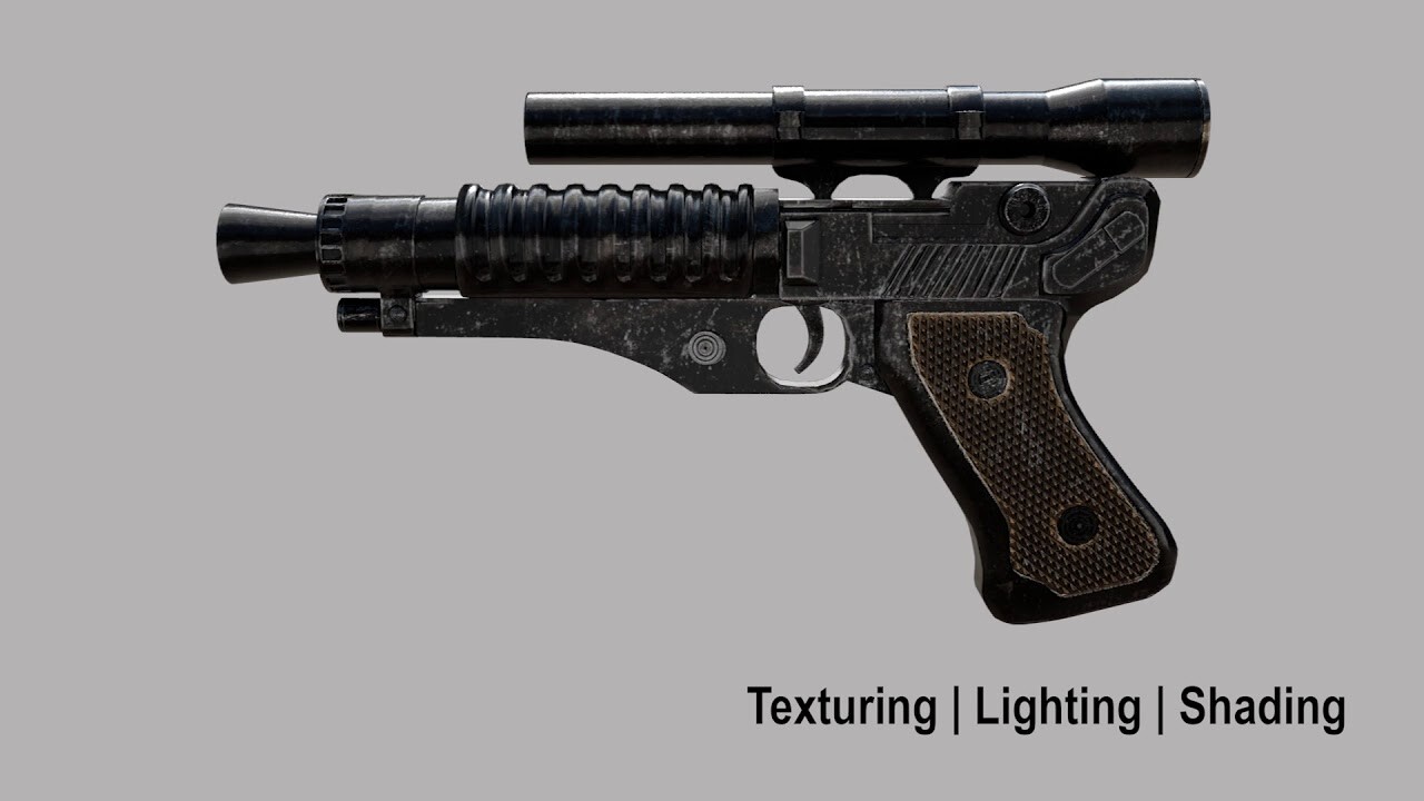 ArtStation - Star Wars Heavy Blaster