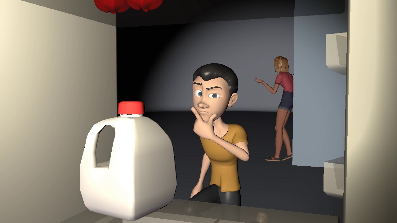 ArtStation - Refrigerator Animation