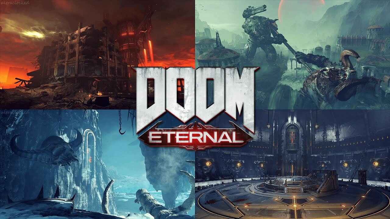 ArtStation - DOOM Eternal - Environment Showcase (Part 1)