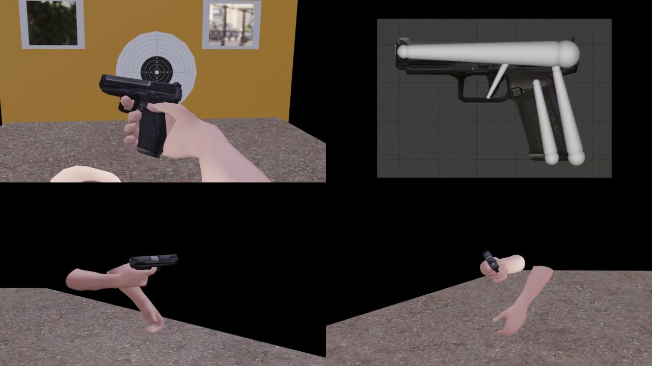 ArtStation - Pistol Shot Animation