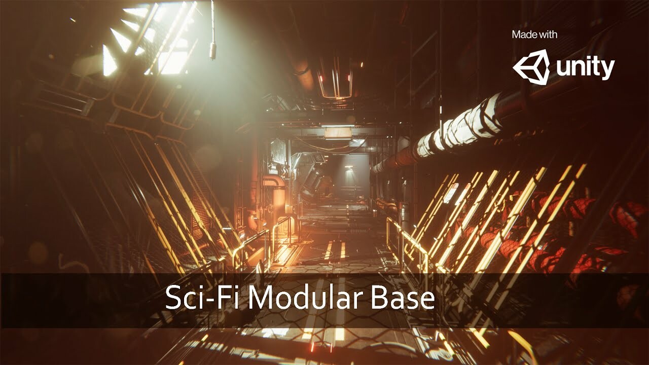 ArtStation - Sci-Fi Modular Base - Unity HDRP