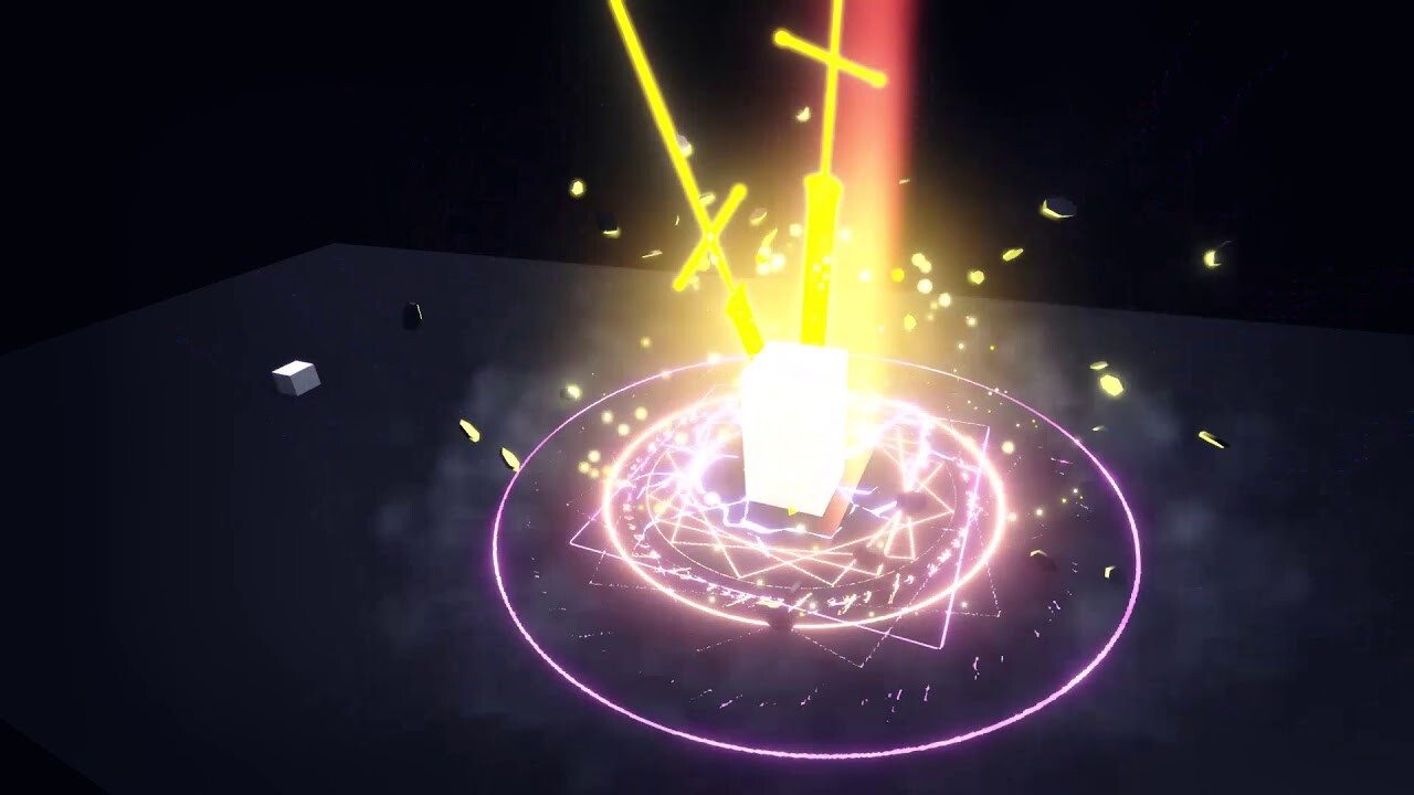 ArtStation - Holy Lance_Attack