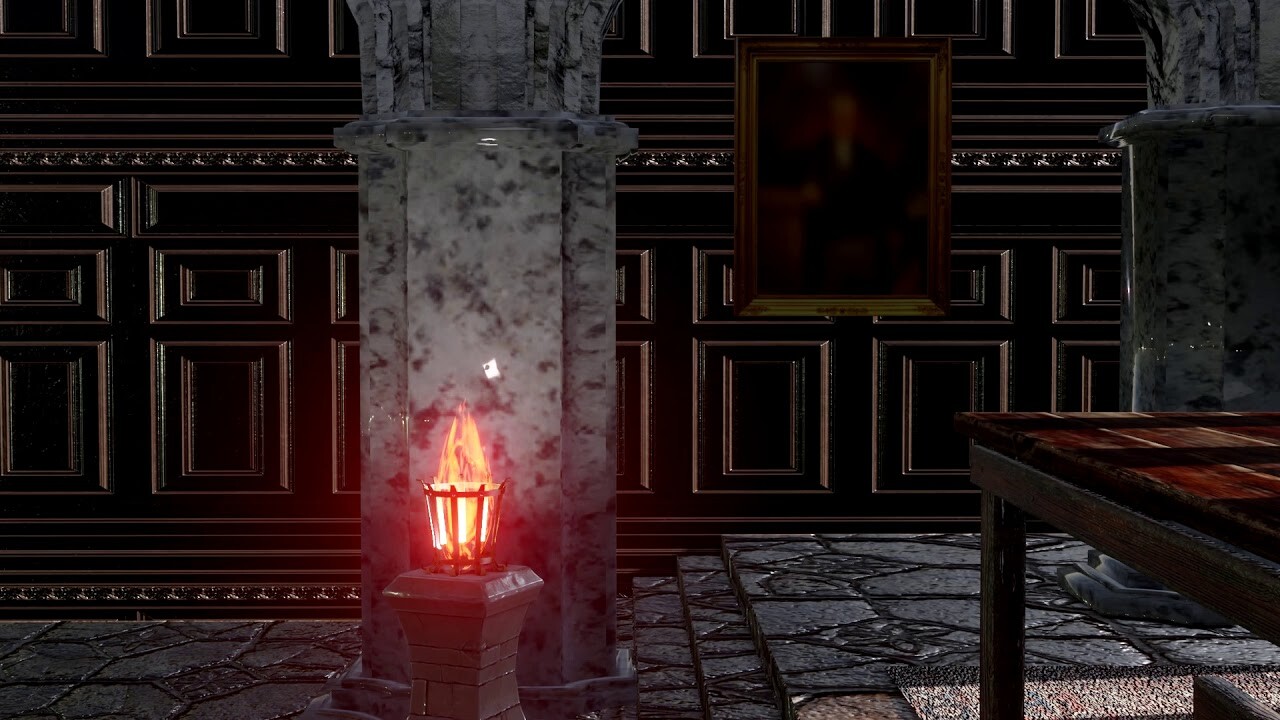 ArtStation - Game Scenery - Gothic Room