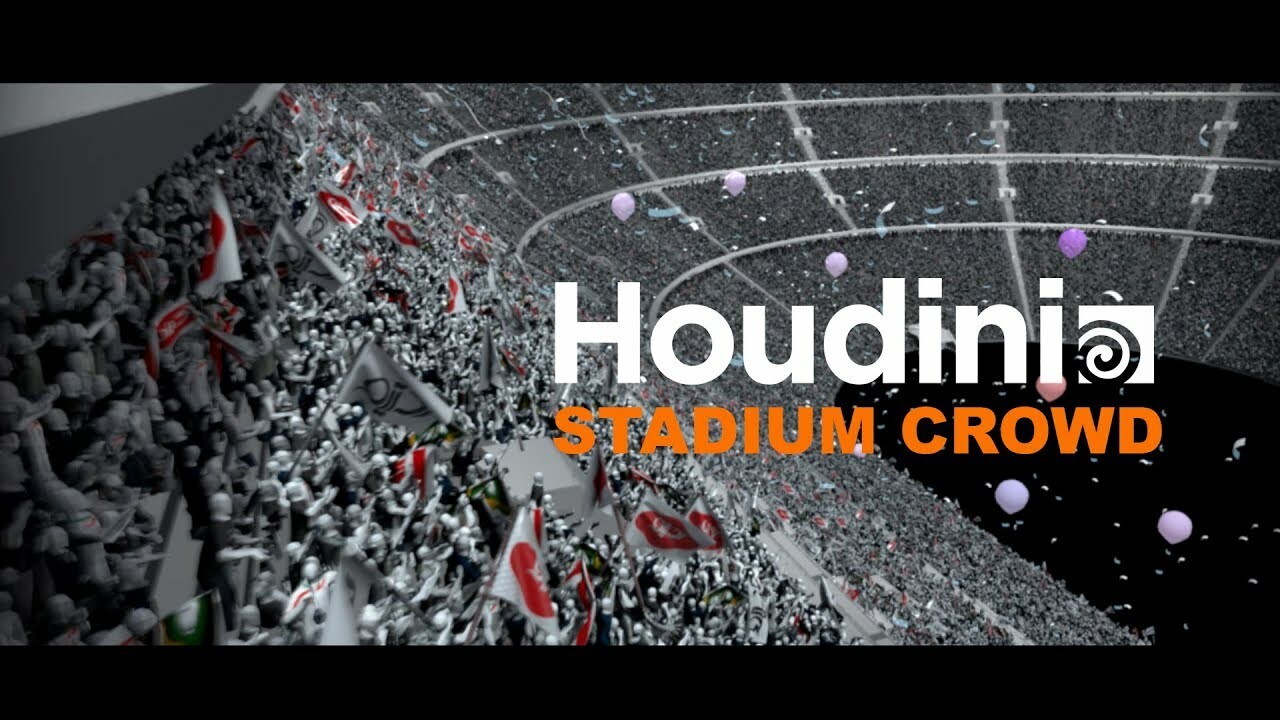 ArtStation - Some of Stadium Crowd simulation works