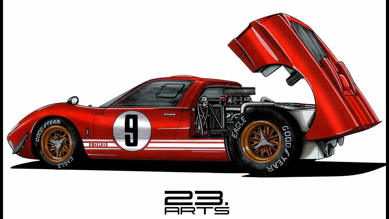 ArtStation - Ford GT40