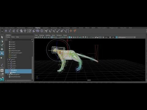 ArtStation - Modelling and Rigging in Maya Some Assets.