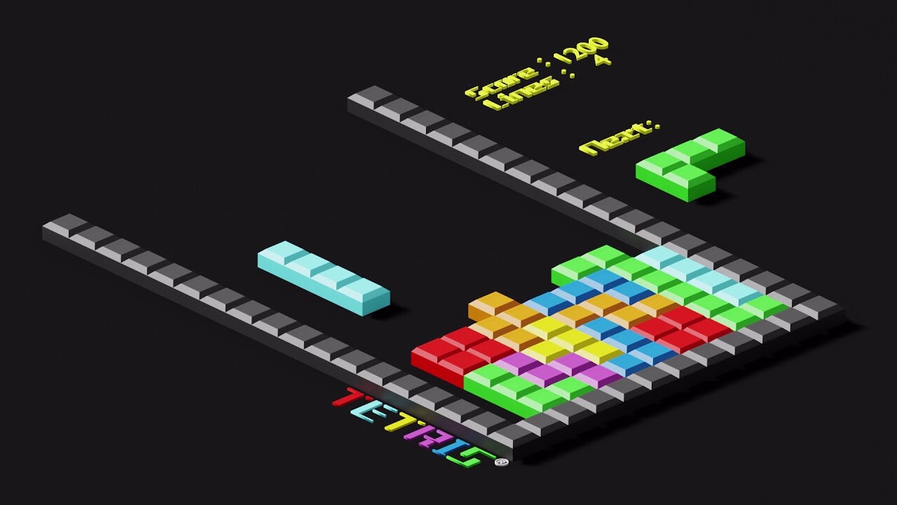 Hadi Bagus Permana - Tetris Old School! 👾