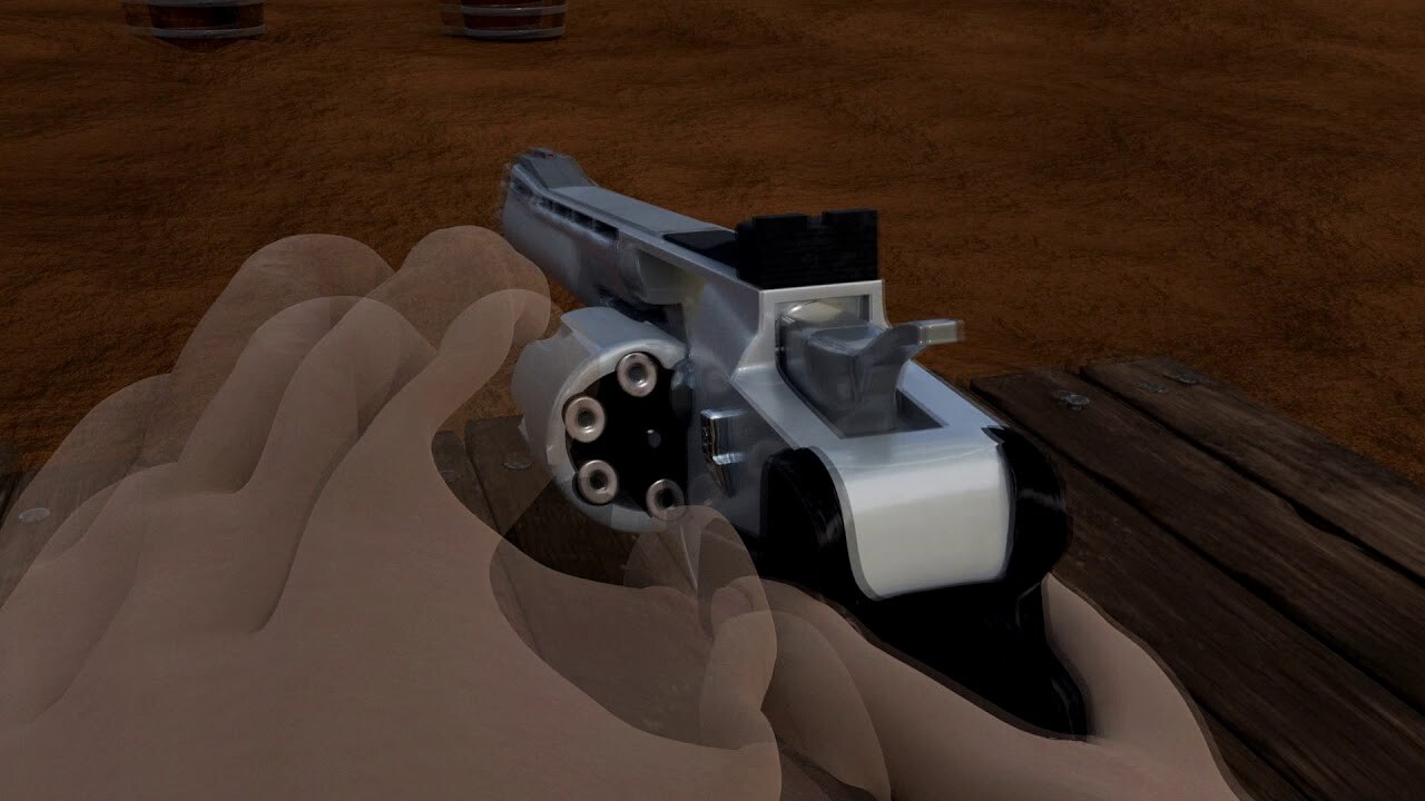 ArtStation - MY-STORY#10 Animated Revolver Magnum
