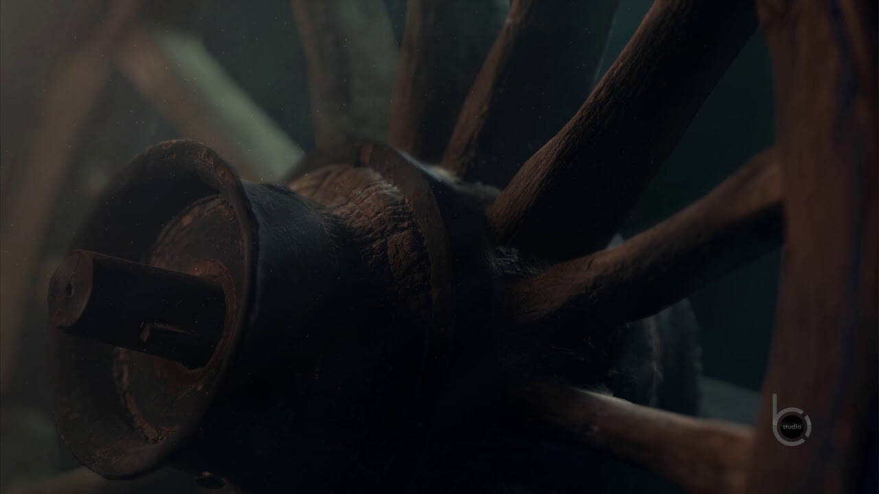 ArtStation - OLD WHEEL ANIMATION