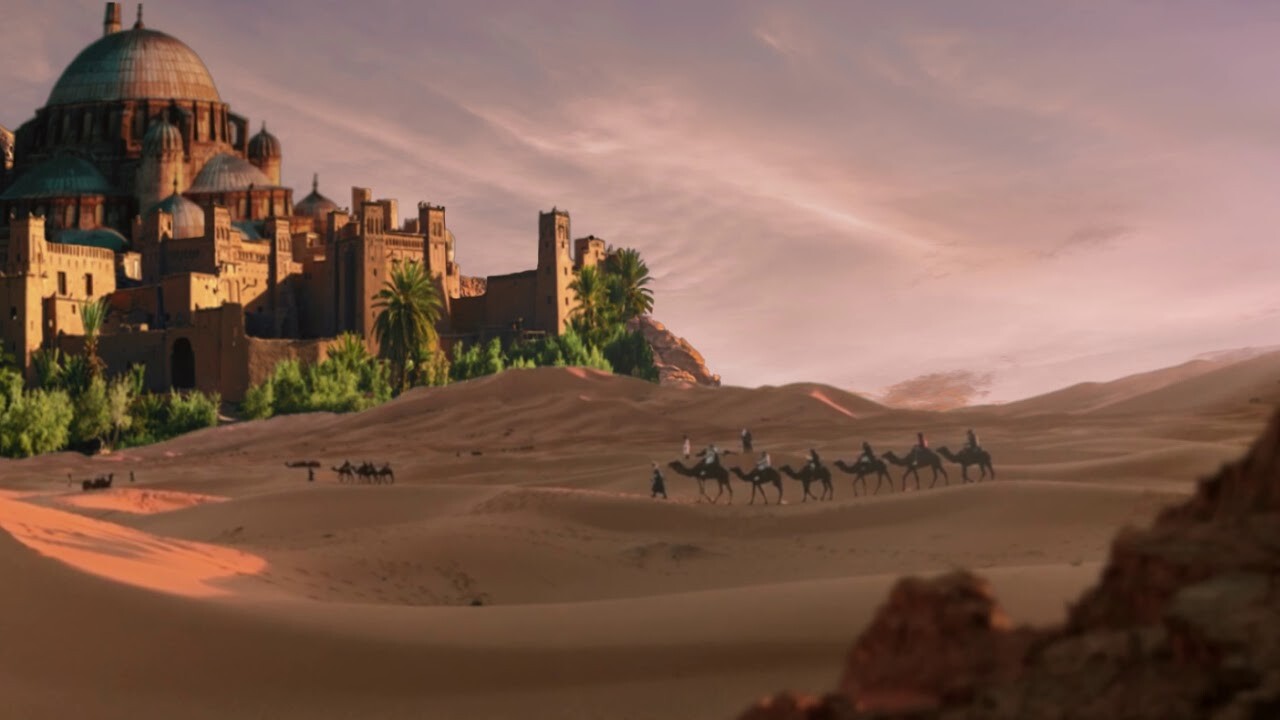 ArtStation - Desert Temple