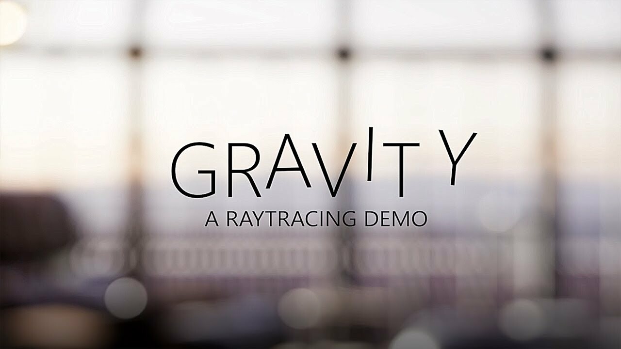 ArtStation - GRAVITY - Raytracing demo